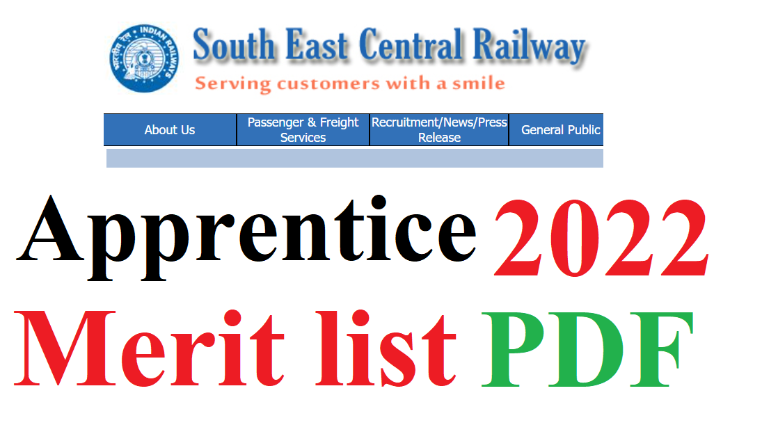 Railway Apprentice Merit list pdf Download 2022-23, ITI Pass Railway Apprentice 2023 ‣ Anil Sir ITI